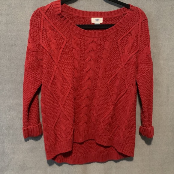 Old Navy | Sweaters | Deep Rusty Red Sweater | Poshmark